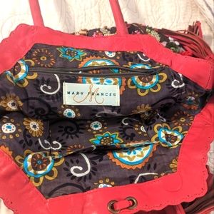 Mary Frances | Bags | Vintage And Retired Mary Frances Satchel | Poshmark